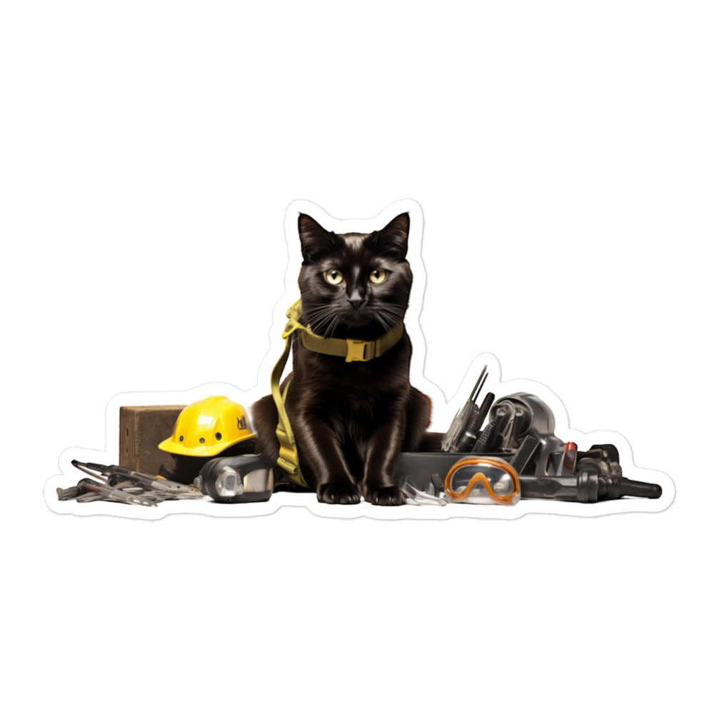 Bombay Contractor Sticker 🐱 from Stickerfy.ai