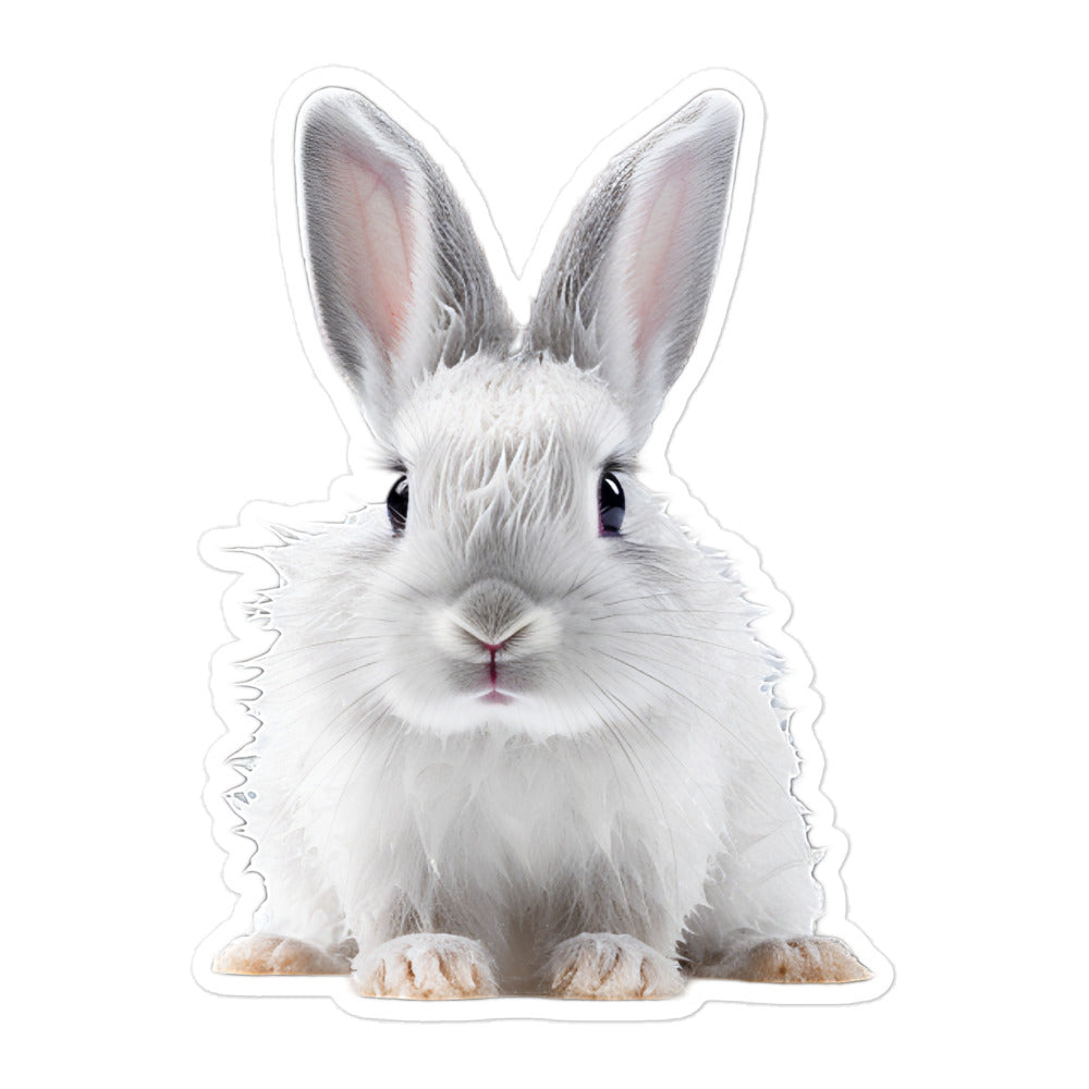 English Spot Bunny Sticker 🐰 from Stickerfy.ai