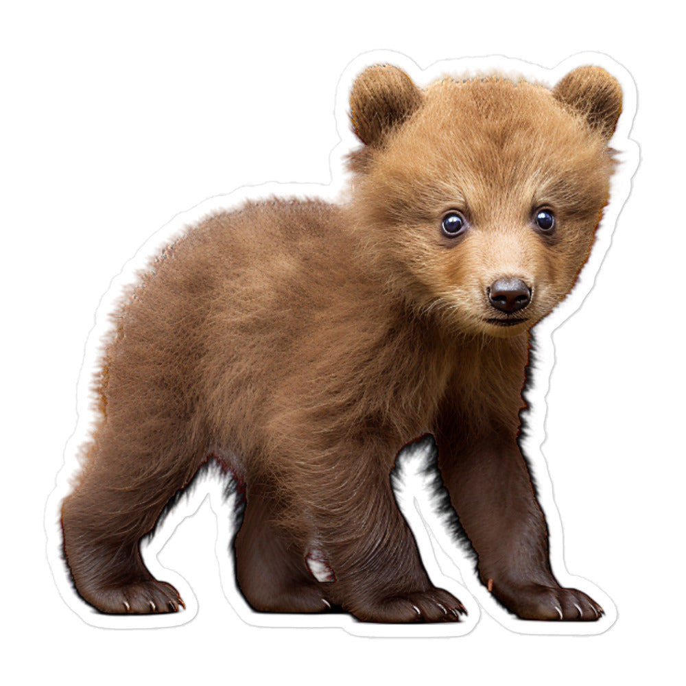 Kodiak Bear Sticker 🐻 from Stickerfy.ai