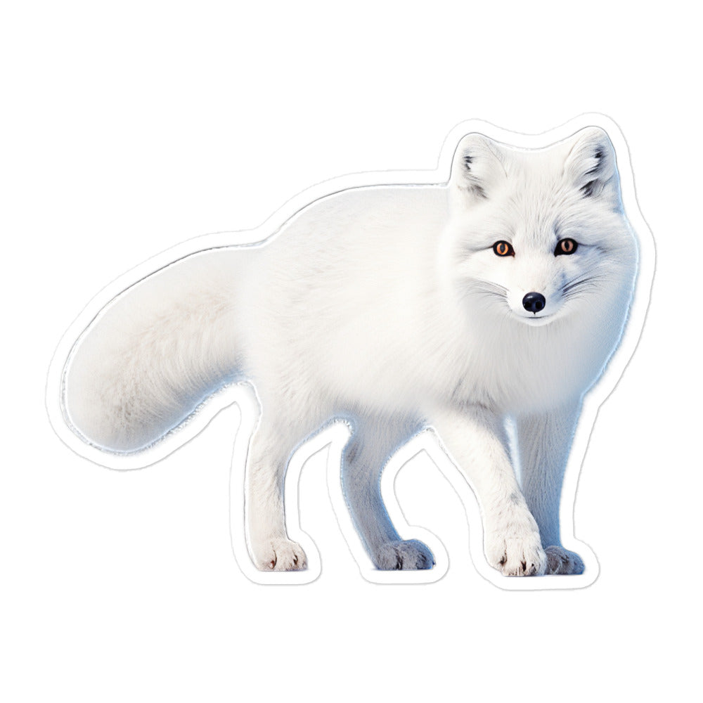 Arctic Fox Sticker 🦊 from Stickerfy.ai
