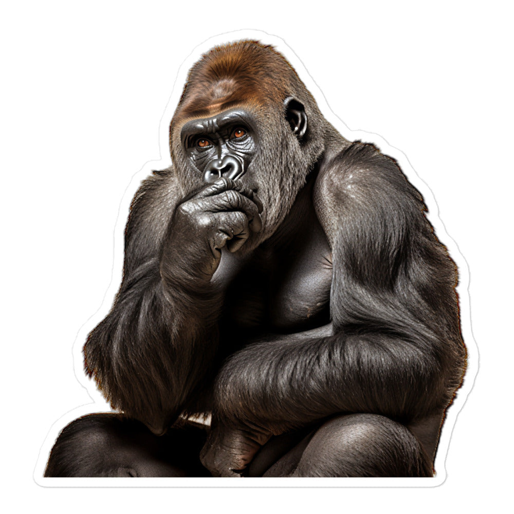 Gorilla Sticker 🦍 from Stickerfy.ai