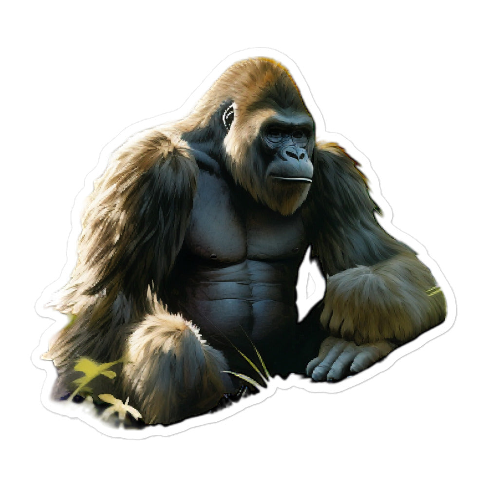 Gorilla Sticker 🦍 from Stickerfy.ai